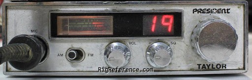 President Taylor, Mobile Transceiver | RigReference.com