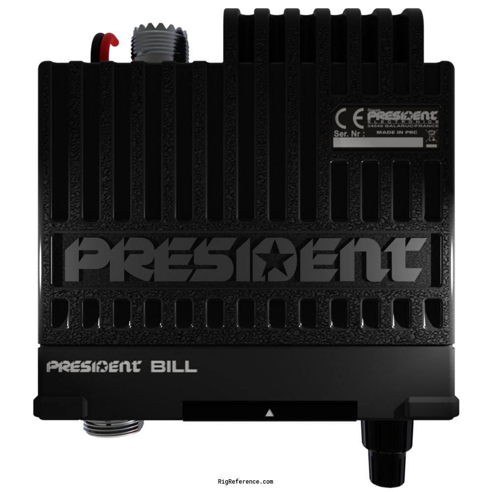 President Bill, Mobile CB Transceiver | RigReference.com
