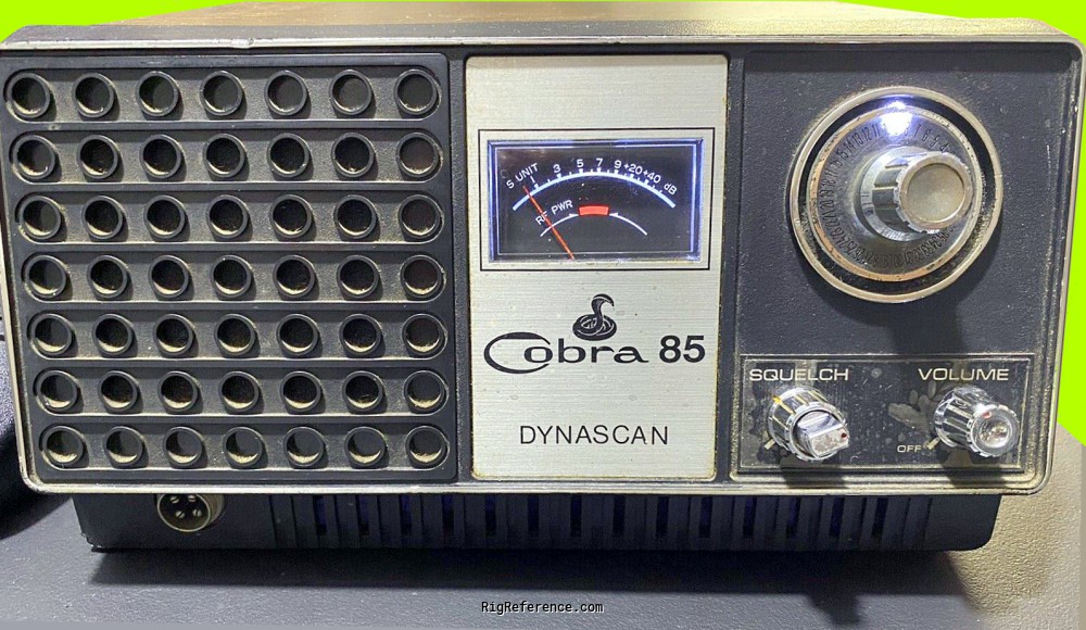 Cobra 85, Desktop Transceiver | RigReference.com