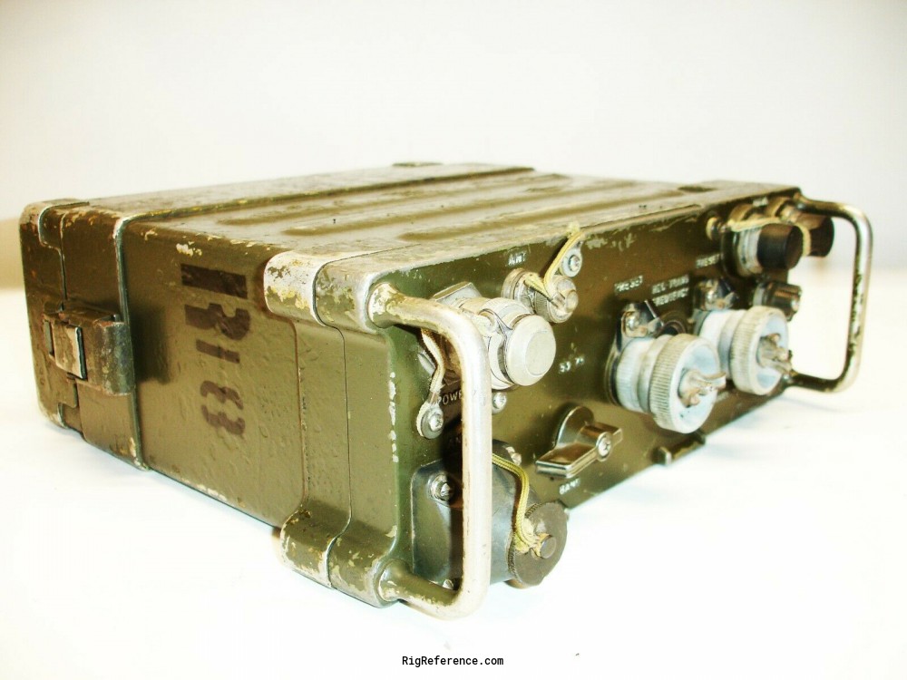 Military AN/PRC-77, Portable VHF Transceiver | RigReference.com