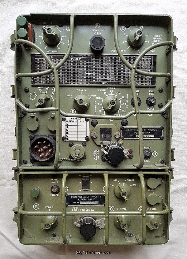 Military AN/GRC-9, Mobile Shortwave Transceiver | RigReference.com