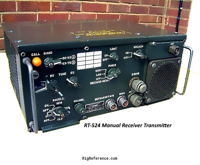 Military AN/VRC-12, Mobile Military Transceiver | RigReference.com