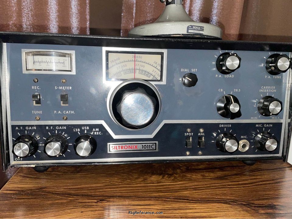 Siltronix 1011C, Base Station CB Transceiver | RigReference.com