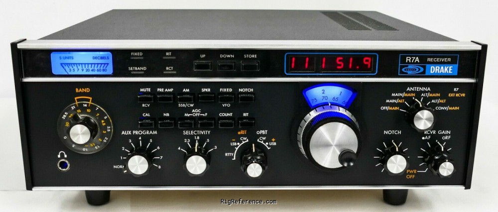 Drake R7A, Desktop Shortwave receiver | RigReference.com