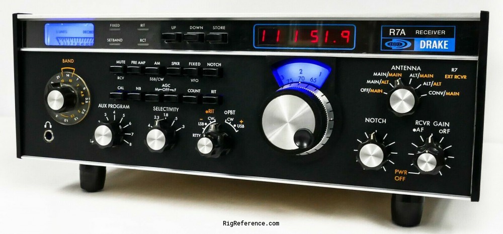 Drake R7A, Desktop Shortwave receiver | RigReference.com