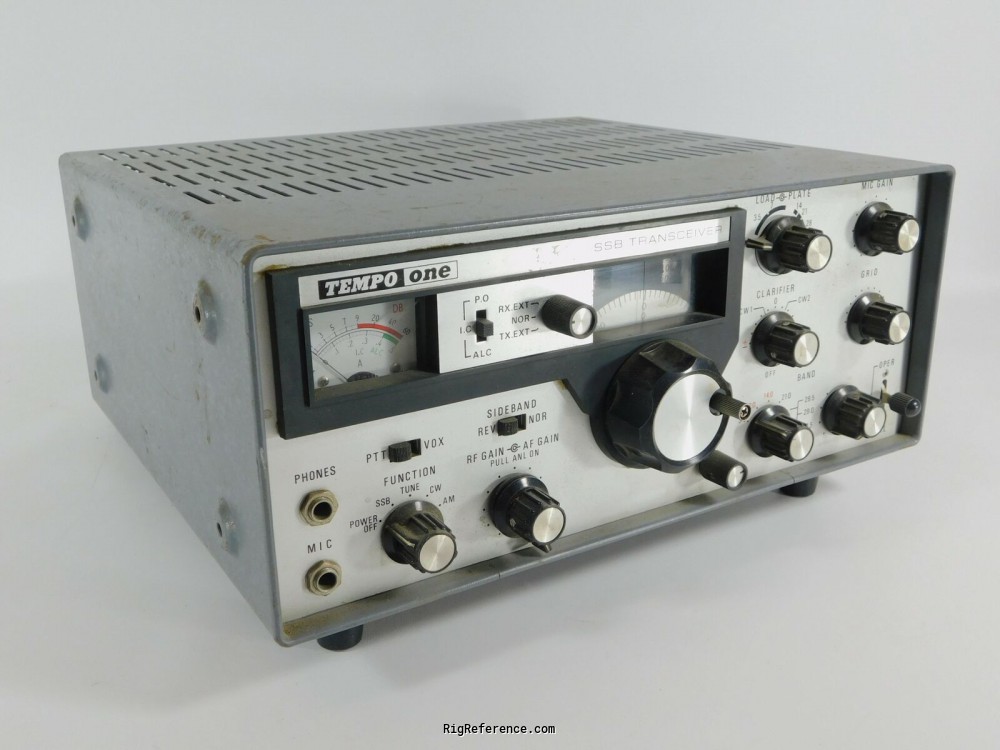 Tempo One, SSB Transceiver | RigReference.com