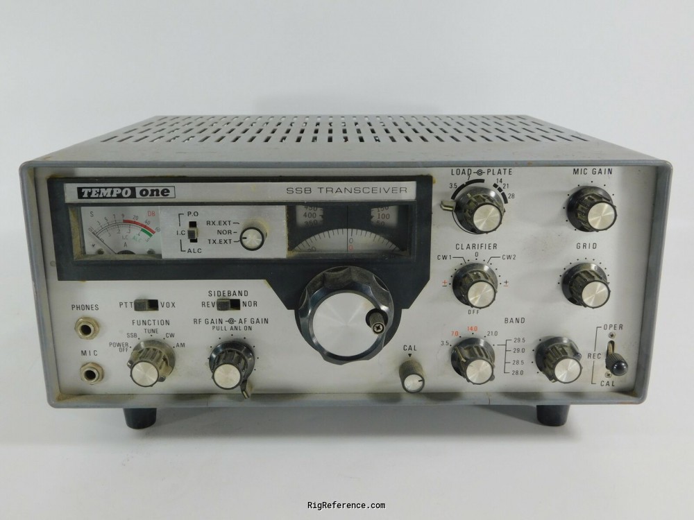 Tempo One, SSB Transceiver | RigReference.com