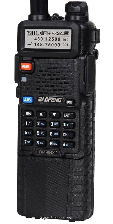 Baofeng DM-9HX, Dual-band DMR handheld | RigReference.com