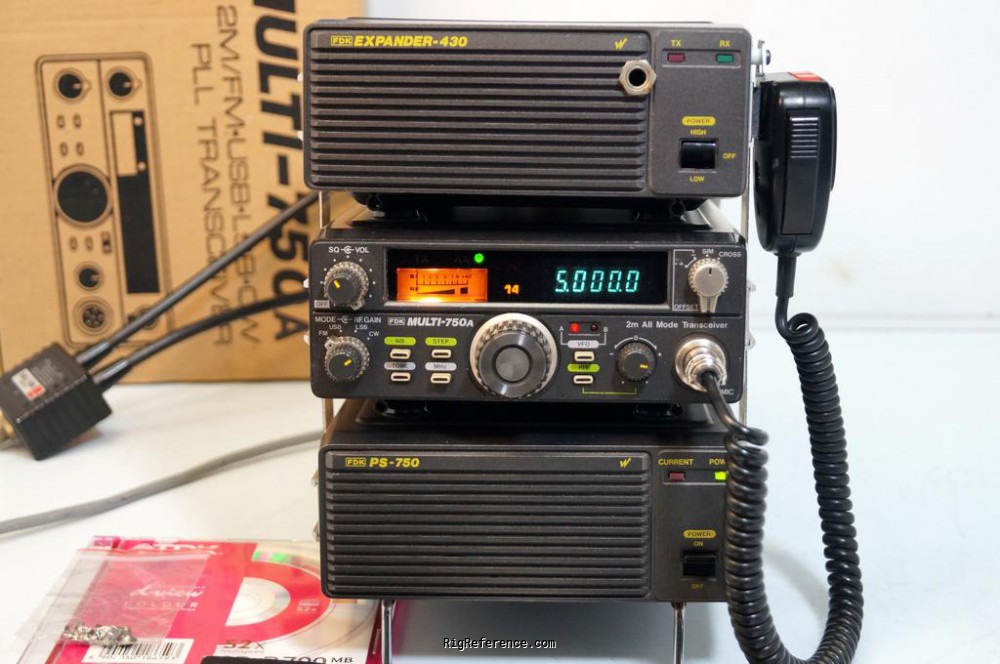 FDK Multi-750, Mobile 2m Transceiver | RigReference.com