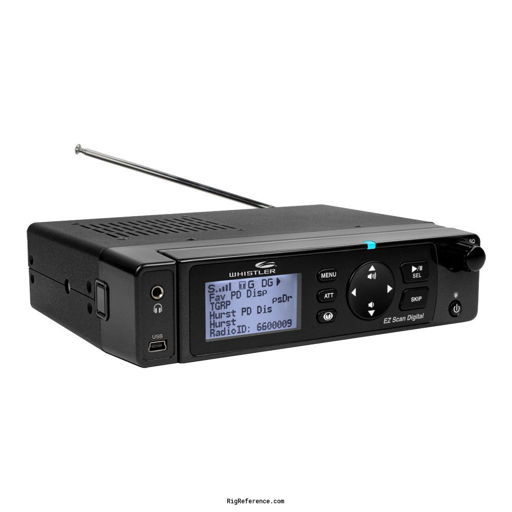 Whistler WS1095, DIGITAL TRUNKING DESKTOP/MOBILE EZ DIGITAL SCANNER ...