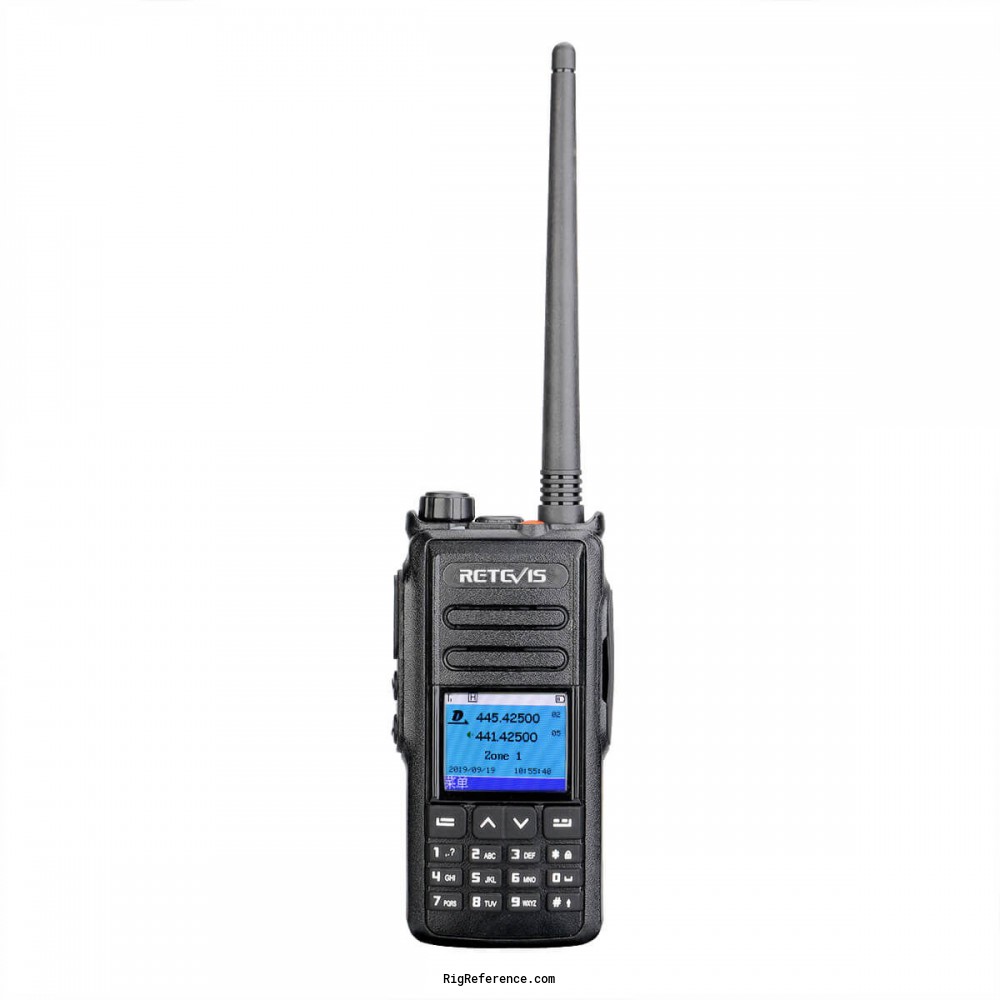 Retevis RT72, Handheld Dual-Band DMR Transceiver | RigReference.com