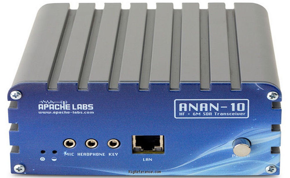 Apache Labs Anan-10, Amateur HF/VHF SDR transceiver | RigReference.com
