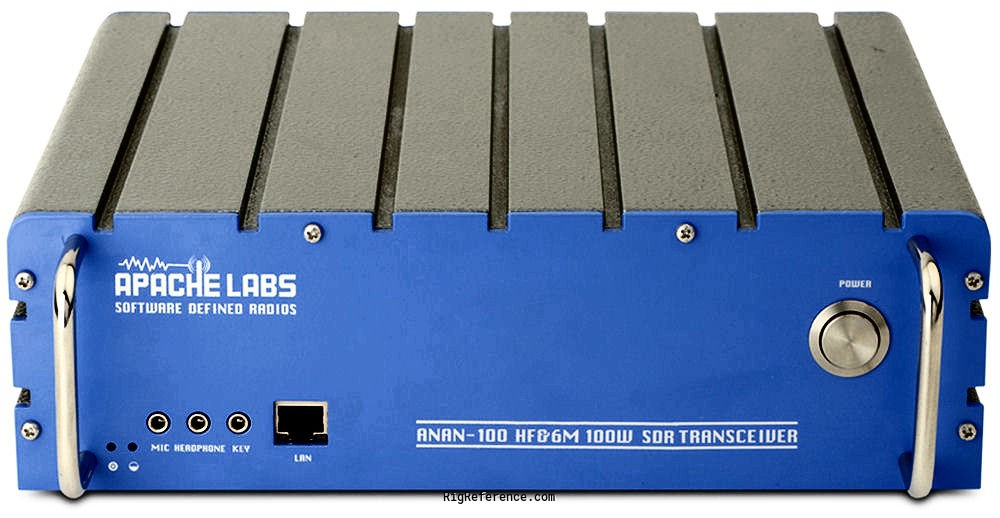 Apache Labs Anan-100, Amateur HF/VHF SDR transceiver | RigReference.com