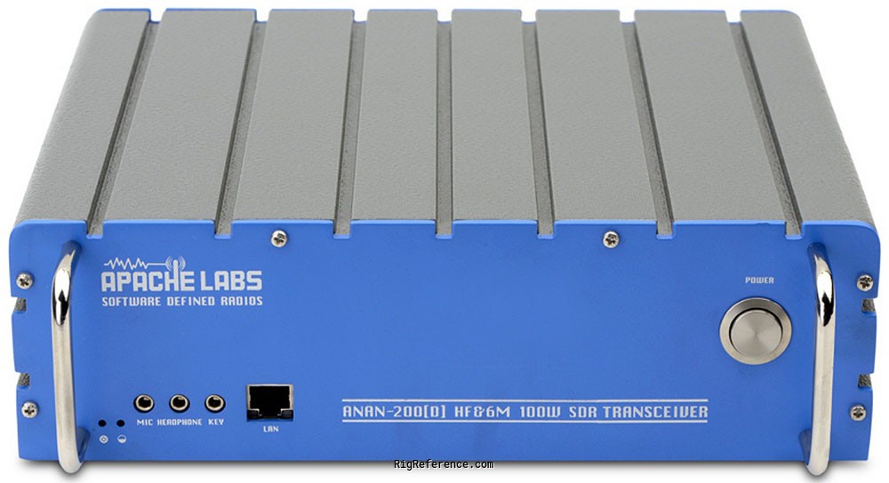 Apache Labs Anan-200D, Amateur HF/VHF SDR transceiver | RigReference.com