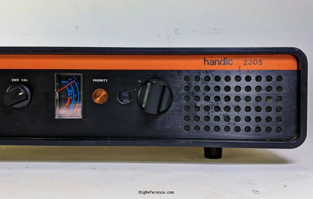 Handic 2305, Mobile CB Transceiver | RigReference.com