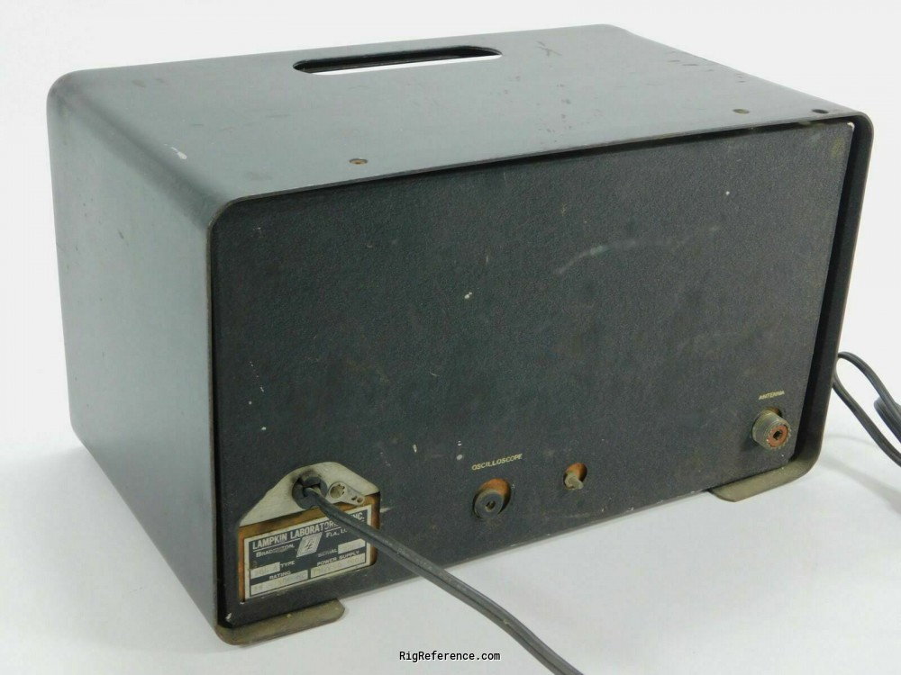 Lampkin Type 205A, FM Modulation Meter | RigReference.com