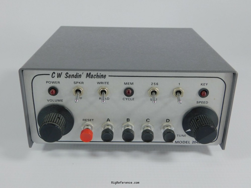 Homebrew K4PB CW Sendin' Machine 2048, Contesting CW Sending Machine ...