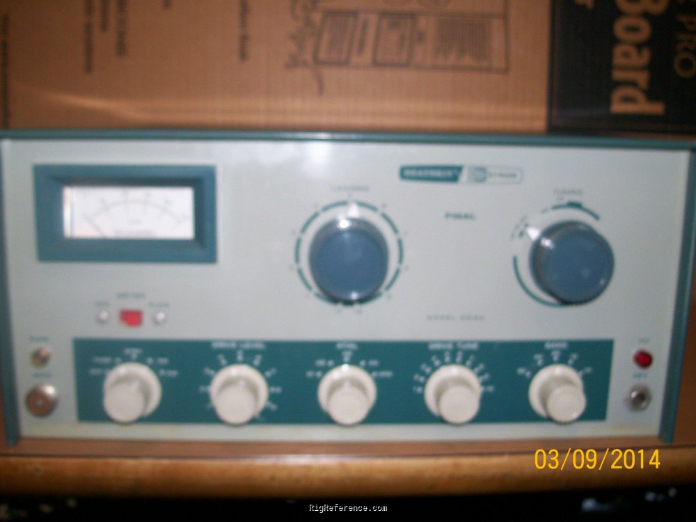Heathkit DX-60, Desktop Shortwave Transmitter | RigReference.com