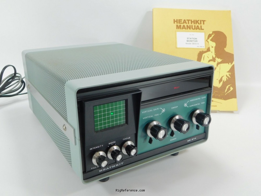 Heathkit SB-614, Monitoring Scope | RigReference.com