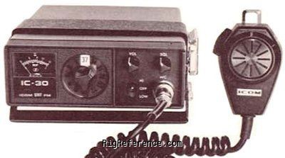 ICOM IC-30, UHF Transceiver | RigReference.com