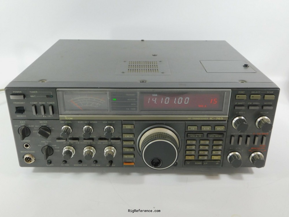 ICOM IC-765, Desktop Shortwave Transceiver | RigReference.com