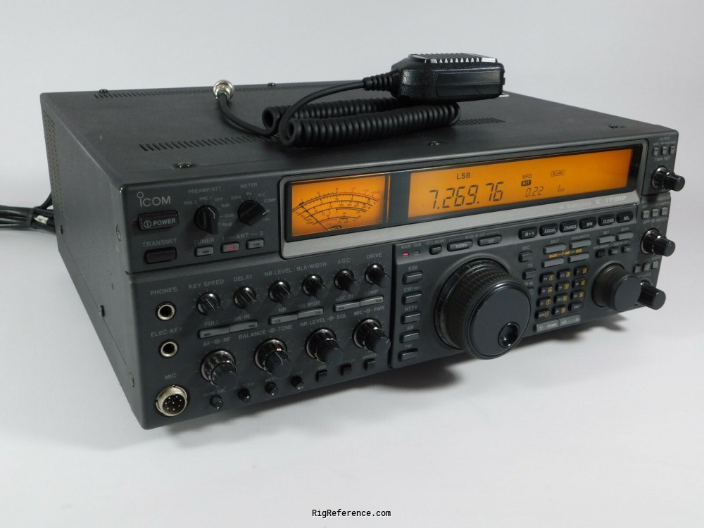 ICOM IC-775DSP, Desktop Shortwave Transceiver | RigReference.com