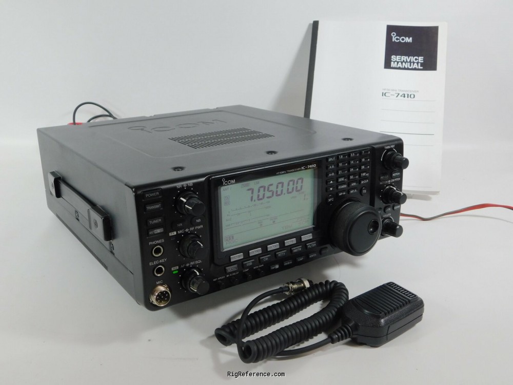 ICOM IC-7410, Desktop HF/VHF Transceiver | RigReference.com