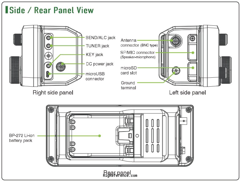 ICOM IC-705, Mobile QRP HF/50/144/430 MHz D-Star Transceiver ...