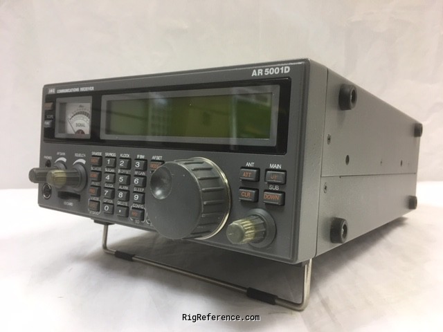 AOR AR-5001D, Desktop HF/VHF/UHF Scanner / receiver | RigReference.com
