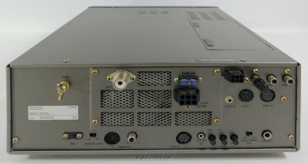 Kenwood TS-850S, Desktop Shortwave Transceiver | RigReference.com