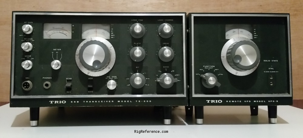 Kenwood TS-500, Desktop Shortwave Transceiver | RigReference.com