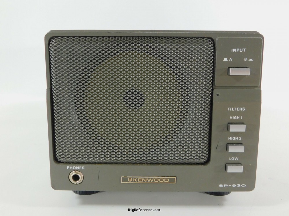 Kenwood SP-930, Base Station Amateur Speaker | RigReference.com