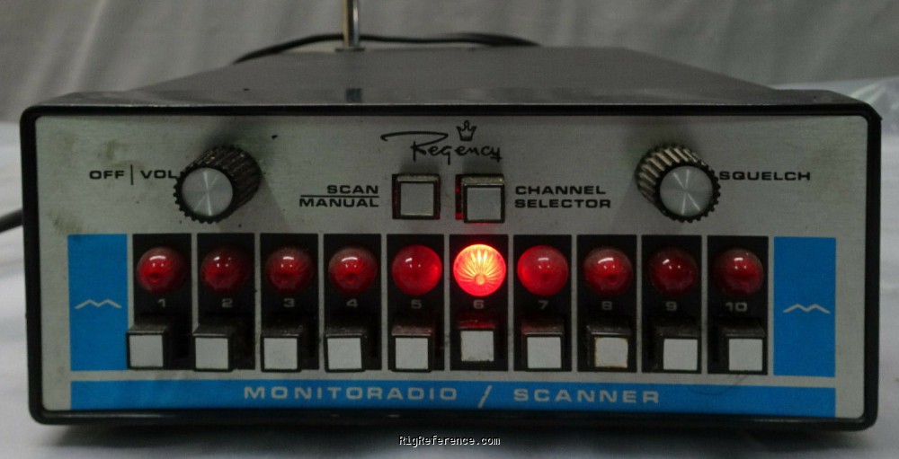 Regency ACT-10R, Desktop Scanner / receiver | RigReference.com