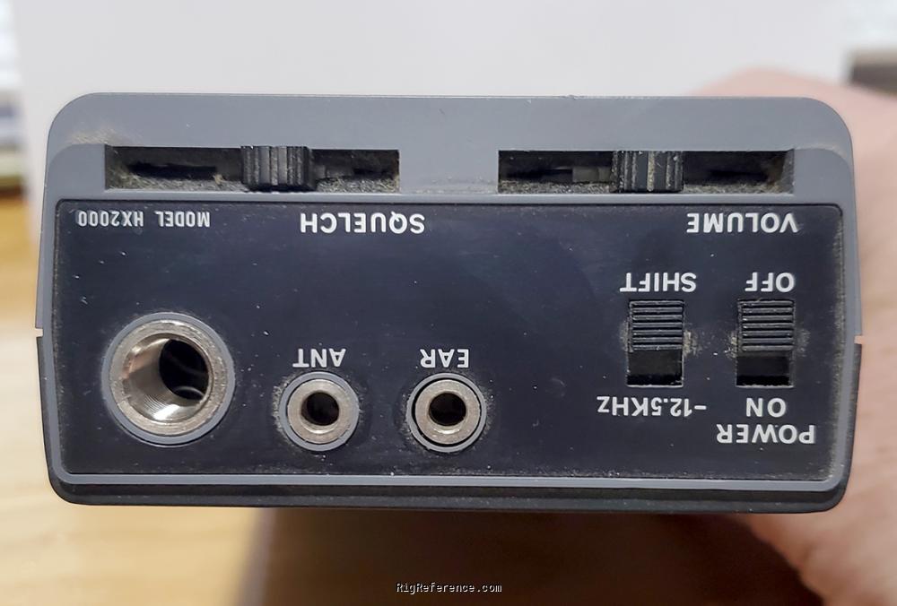 Regency HX-2000, VHF/UHF Scanner / receiver | RigReference.com