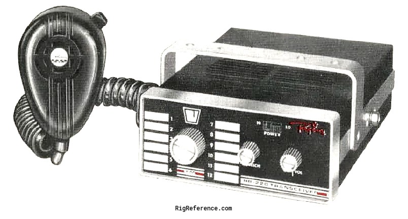 Regency HR-220, 220 MHz transceiver | RigReference.com