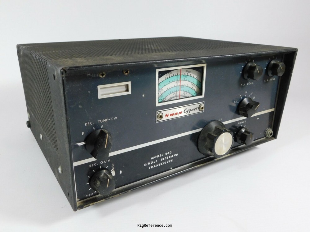 Swan (Cubic) 260 Cygnet, HF Transceiver | RigReference.com