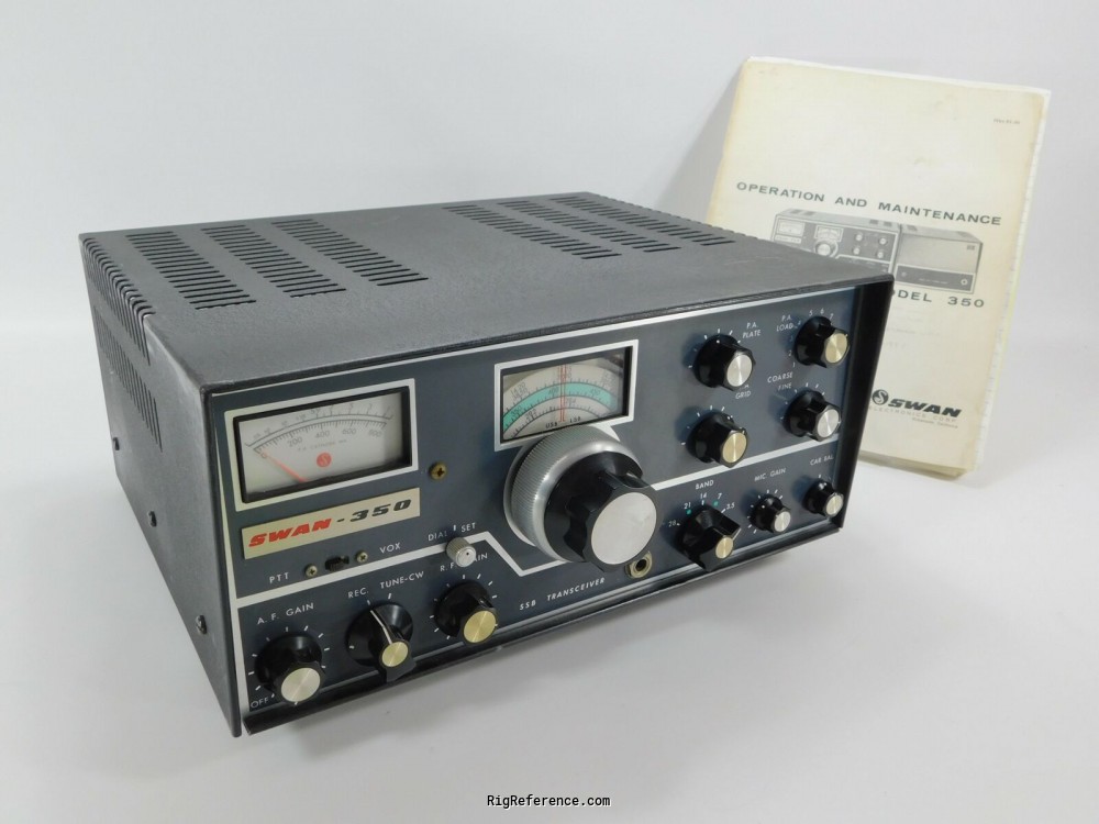Swan (Cubic) 350, Desktop Shortwave Transceiver | RigReference.com