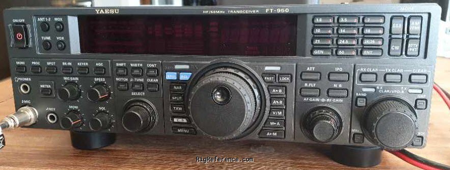 Yaesu FT-950, Desktop HF/VHF Transceiver | RigReference.com