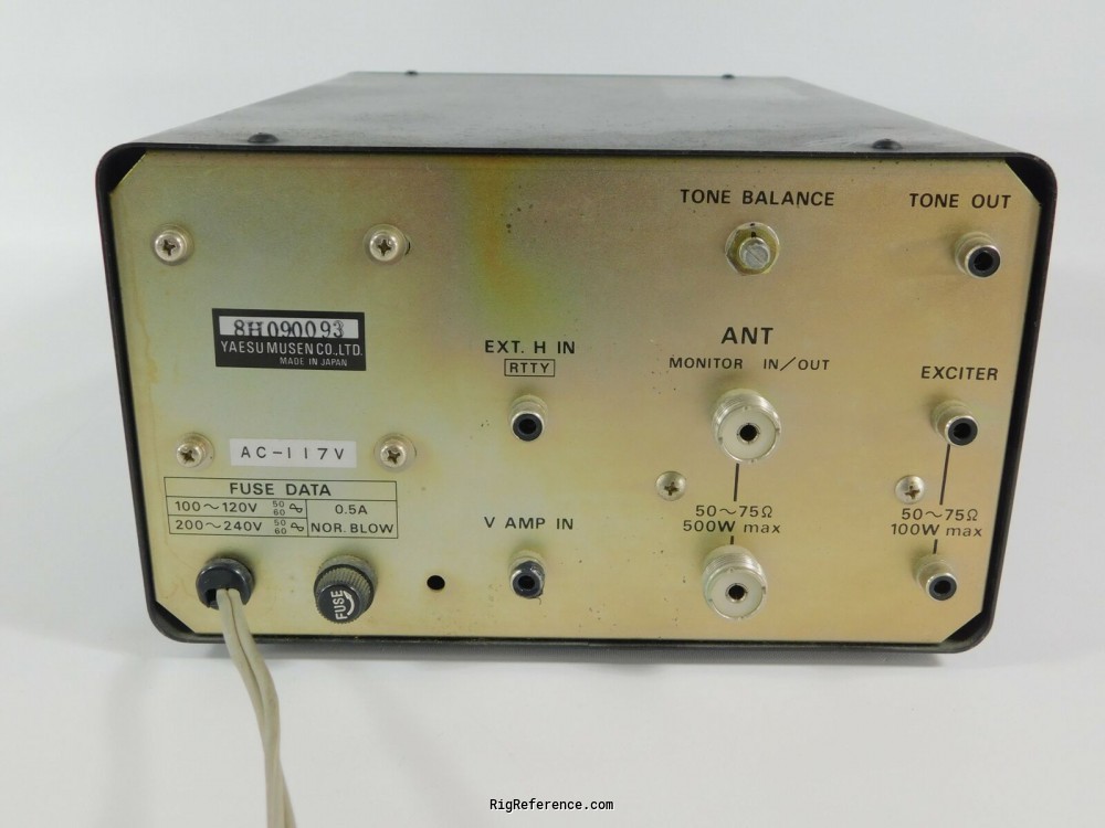 Yaesu YO-301, Amateur Station Control | RigReference.com