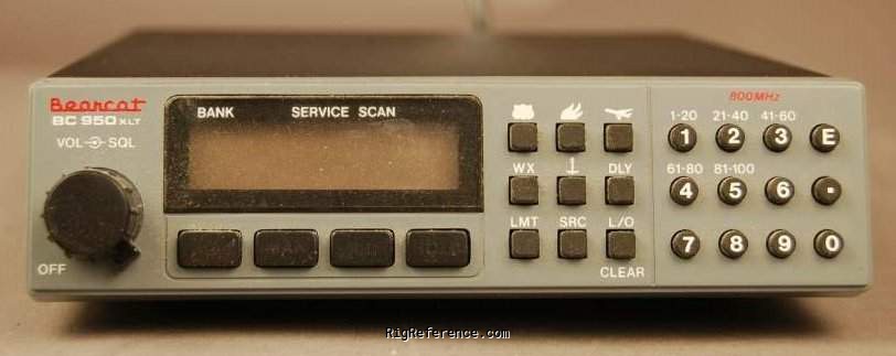 Uniden-Bearcat BC950XLT, Desktop HF/VHF/UHF Scanner / receiver ...